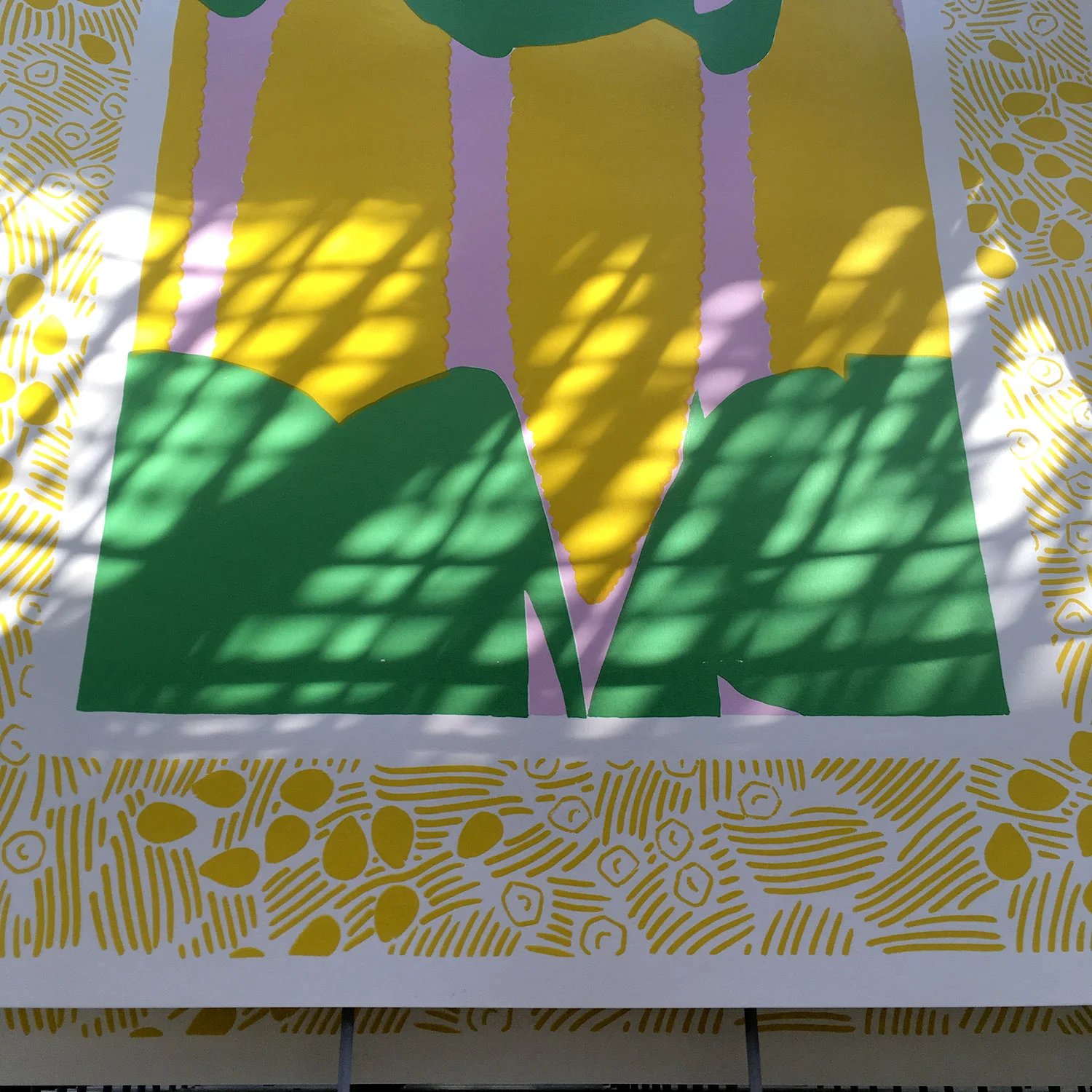 Maize (Screen Print) — Claudia Borfiga