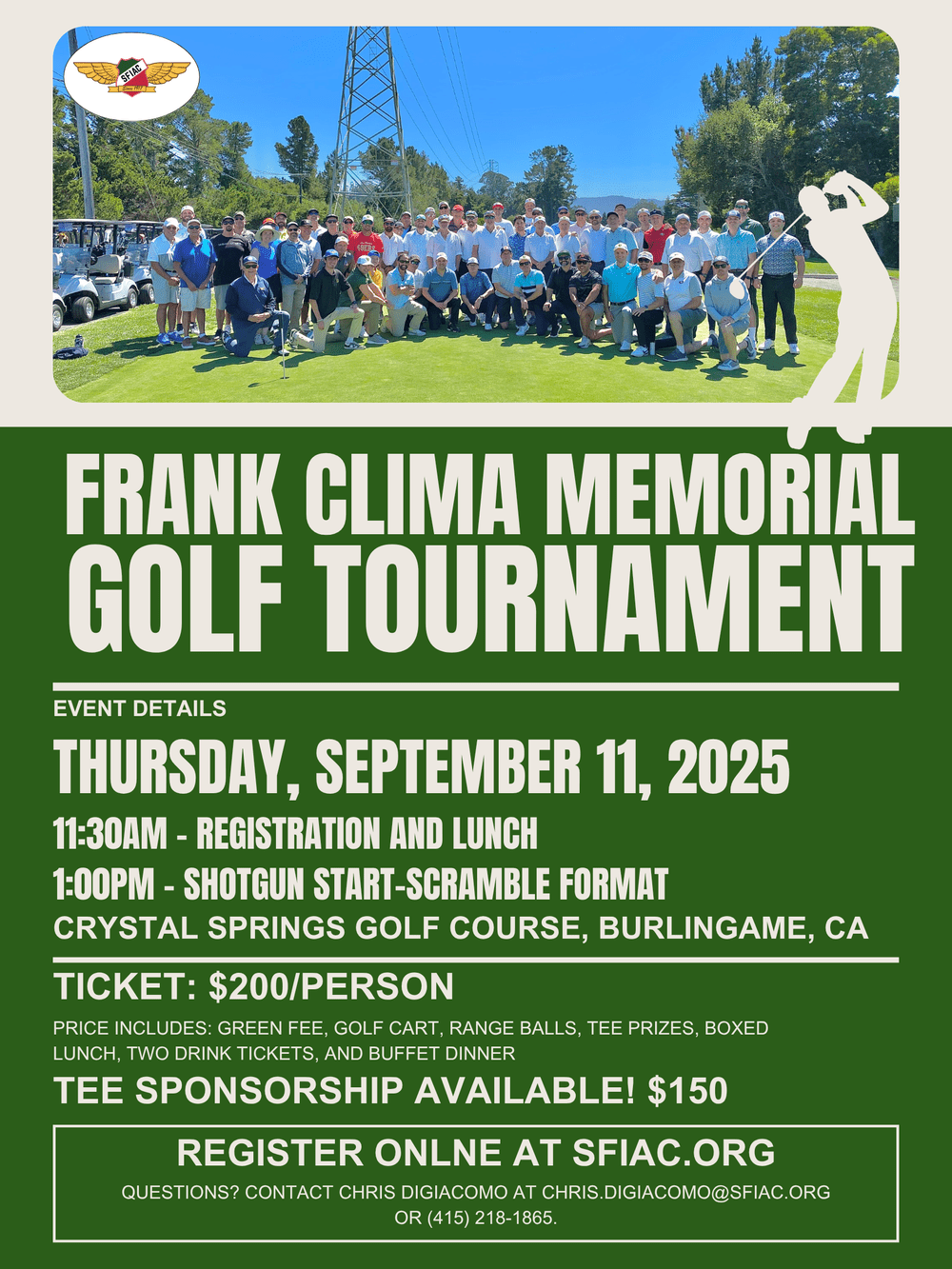 Public Events — San Francisco Italian Athletic Club SFIAC