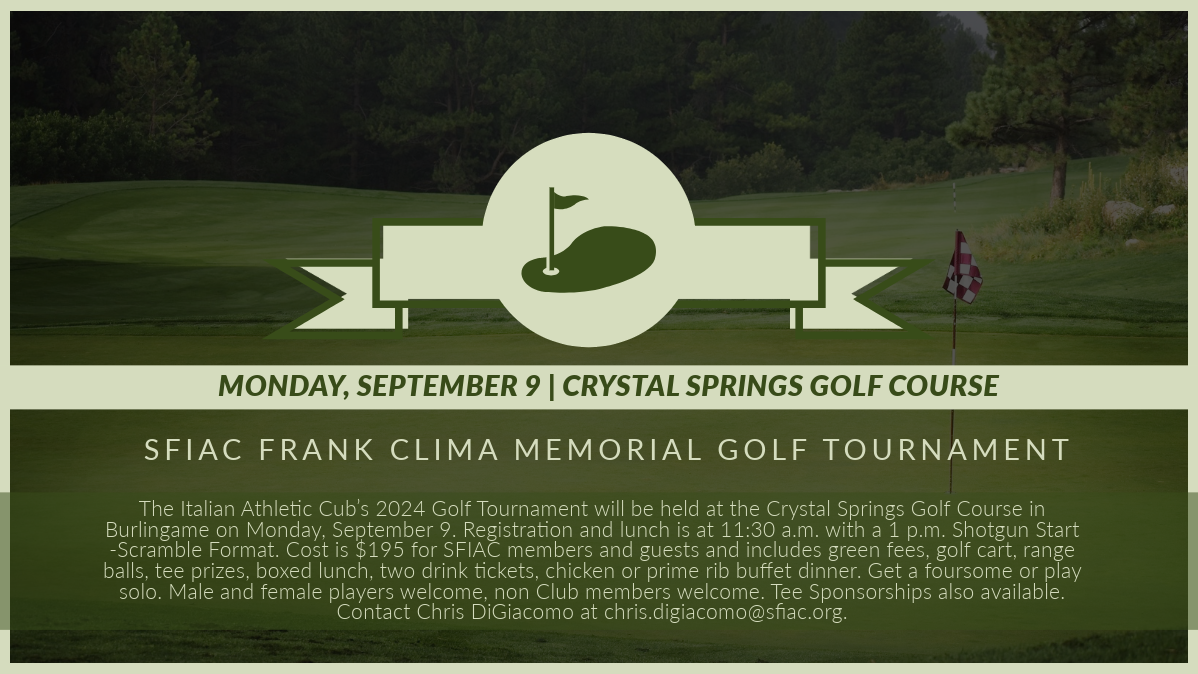 Event Tickets — San Francisco Italian Athletic Club SFIAC