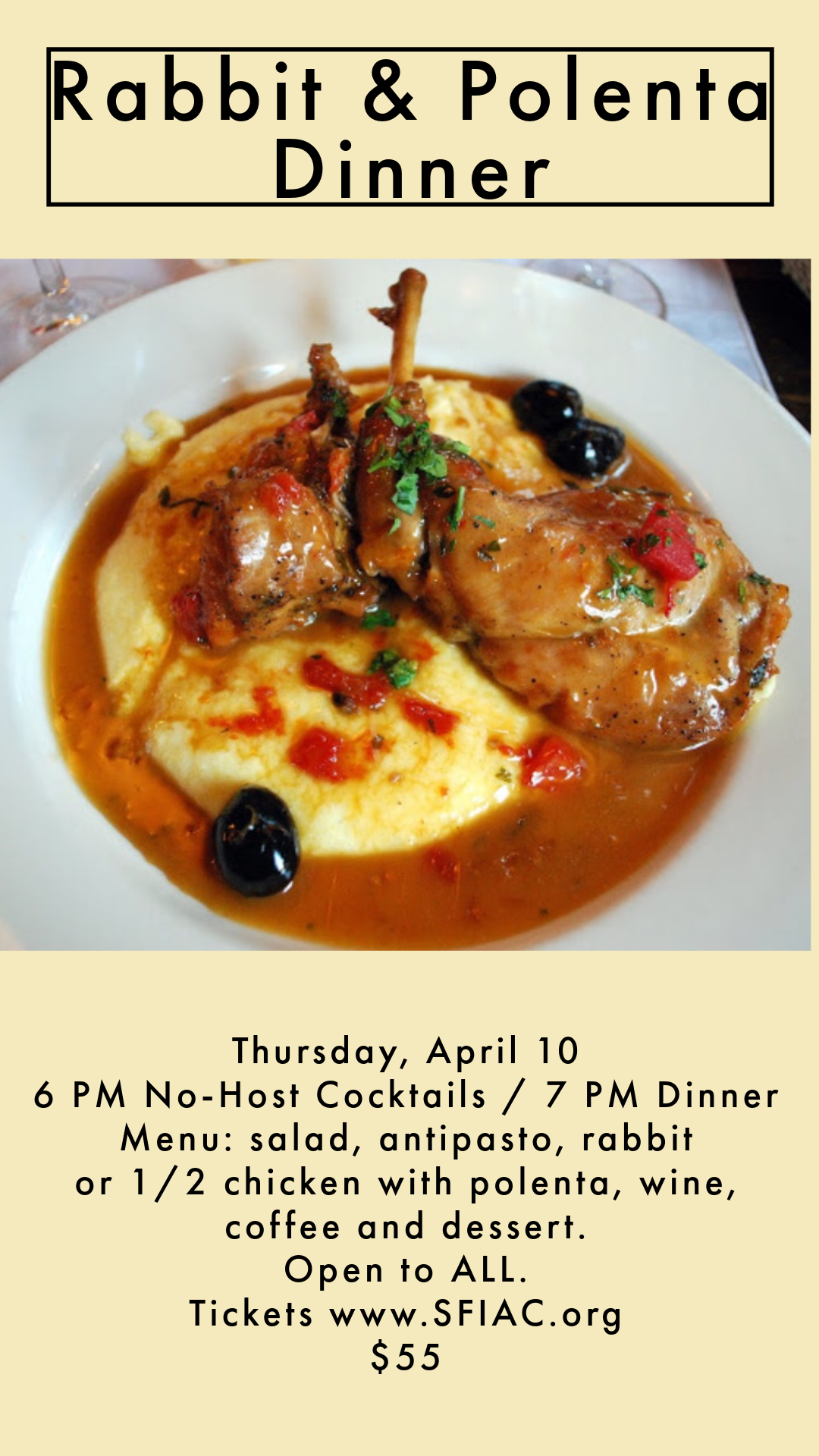 Event Tickets — San Francisco Italian Athletic Club SFIAC