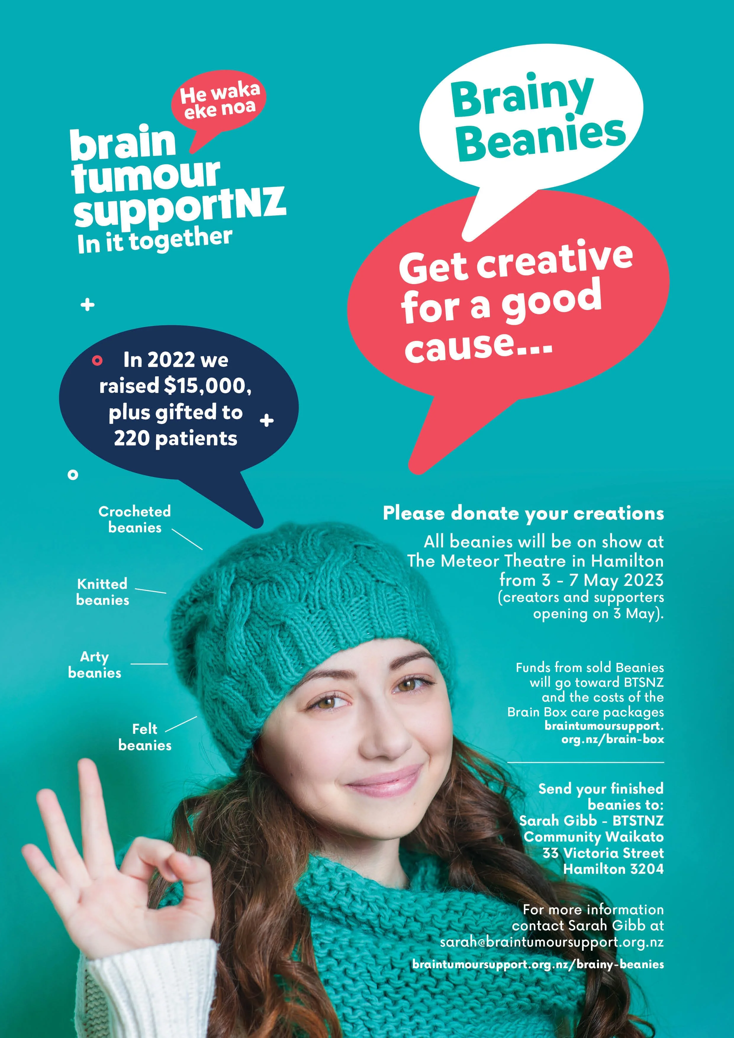 Brainy Beanies — Brain Tumour Support