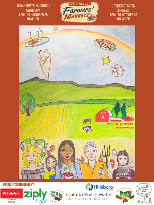 Hillsboro Farmers Market's 2023 Poster Contest Winner Announced ...