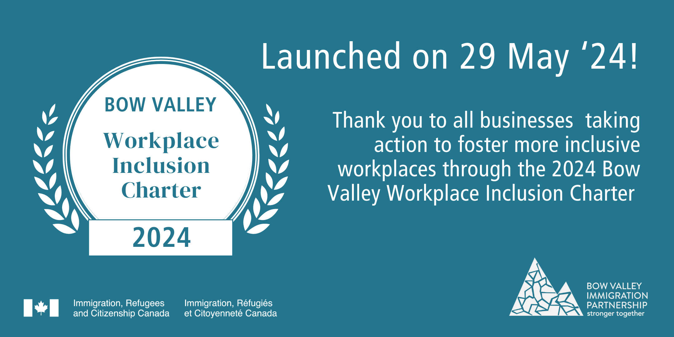 Bow Valley Workplace Inclusion Charter — The Workplace Inclusion Charter