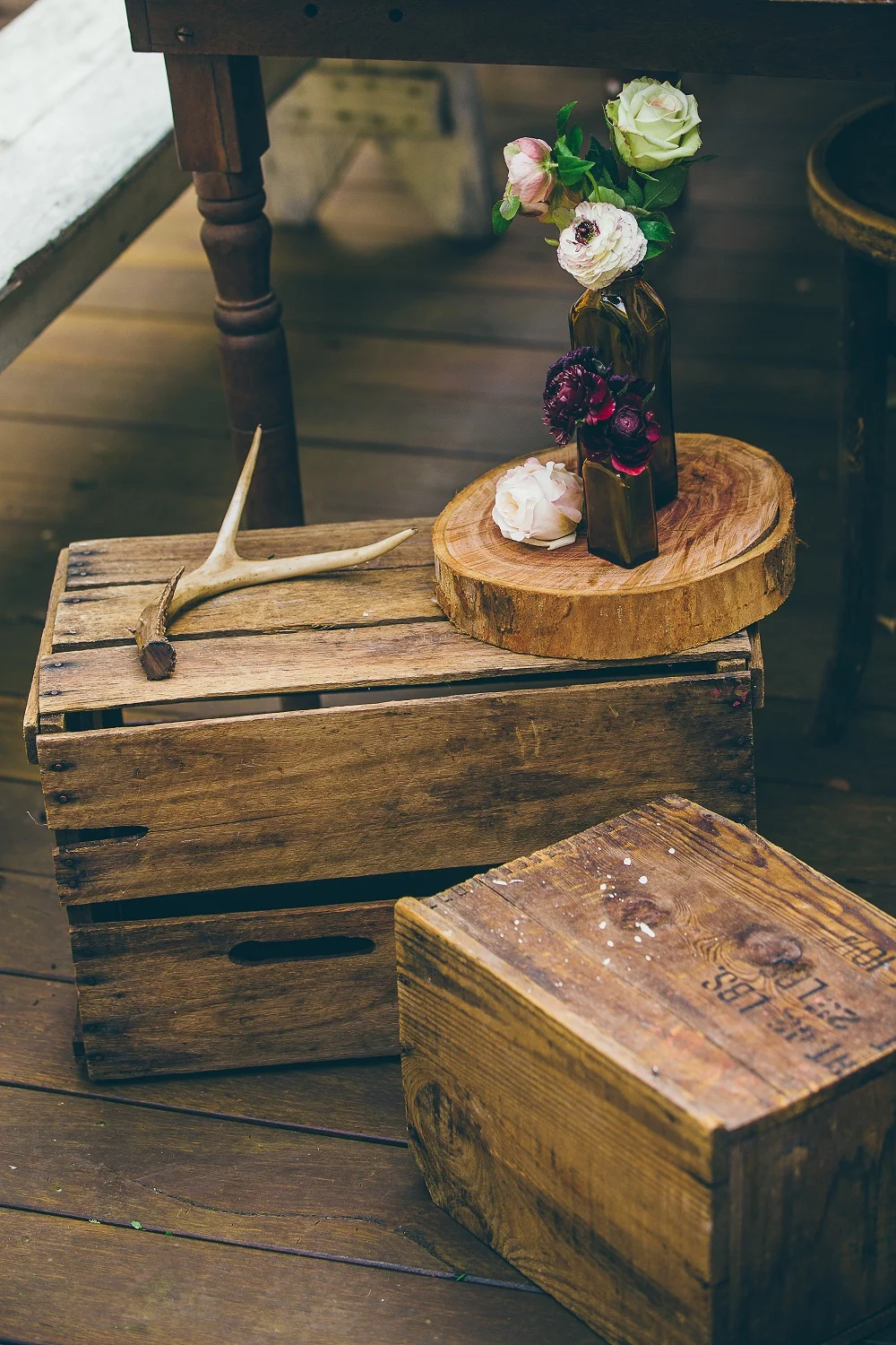 Wooden Crates — Pretty Willow Prop Hire Perth