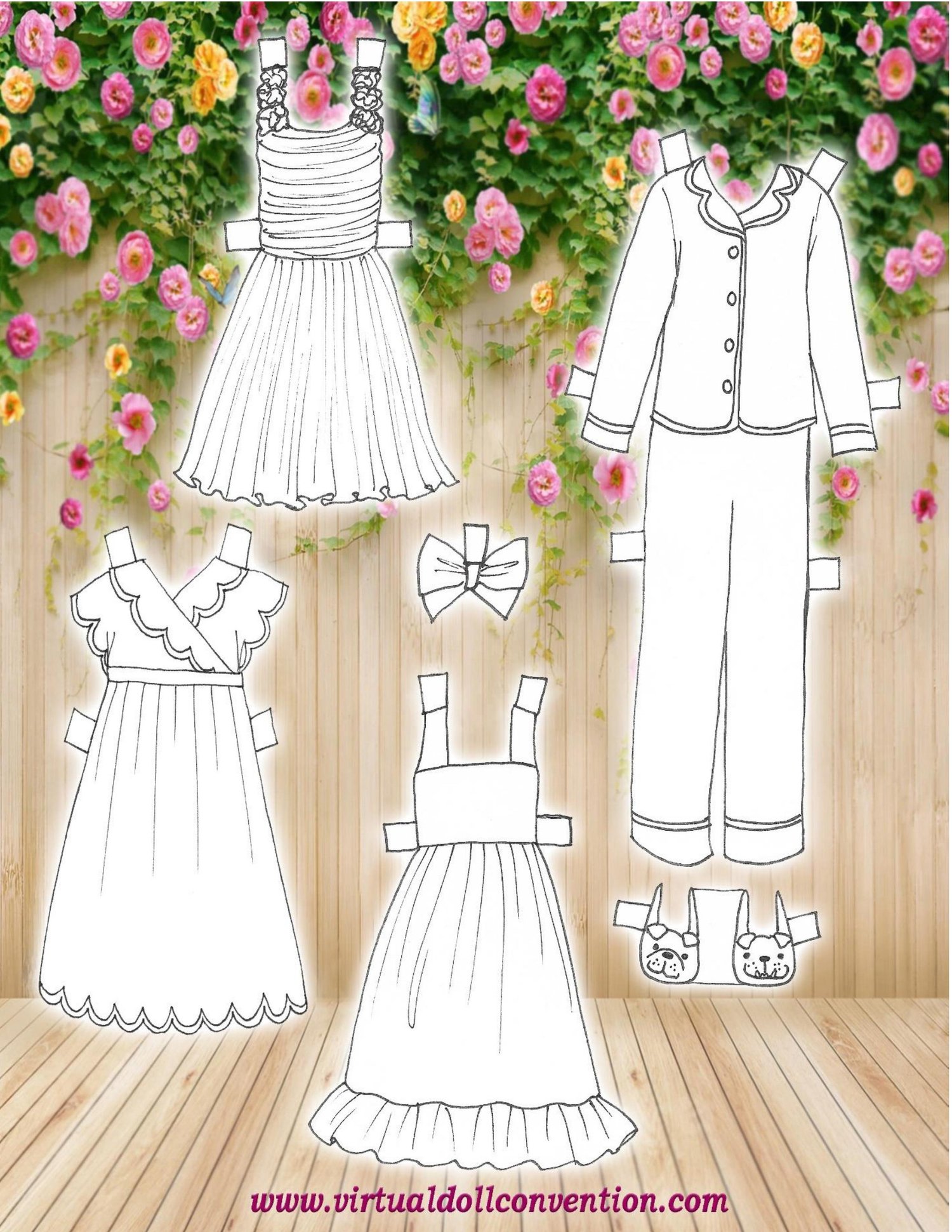 Anne's Stargazing Paper Doll – Free Download — VDC