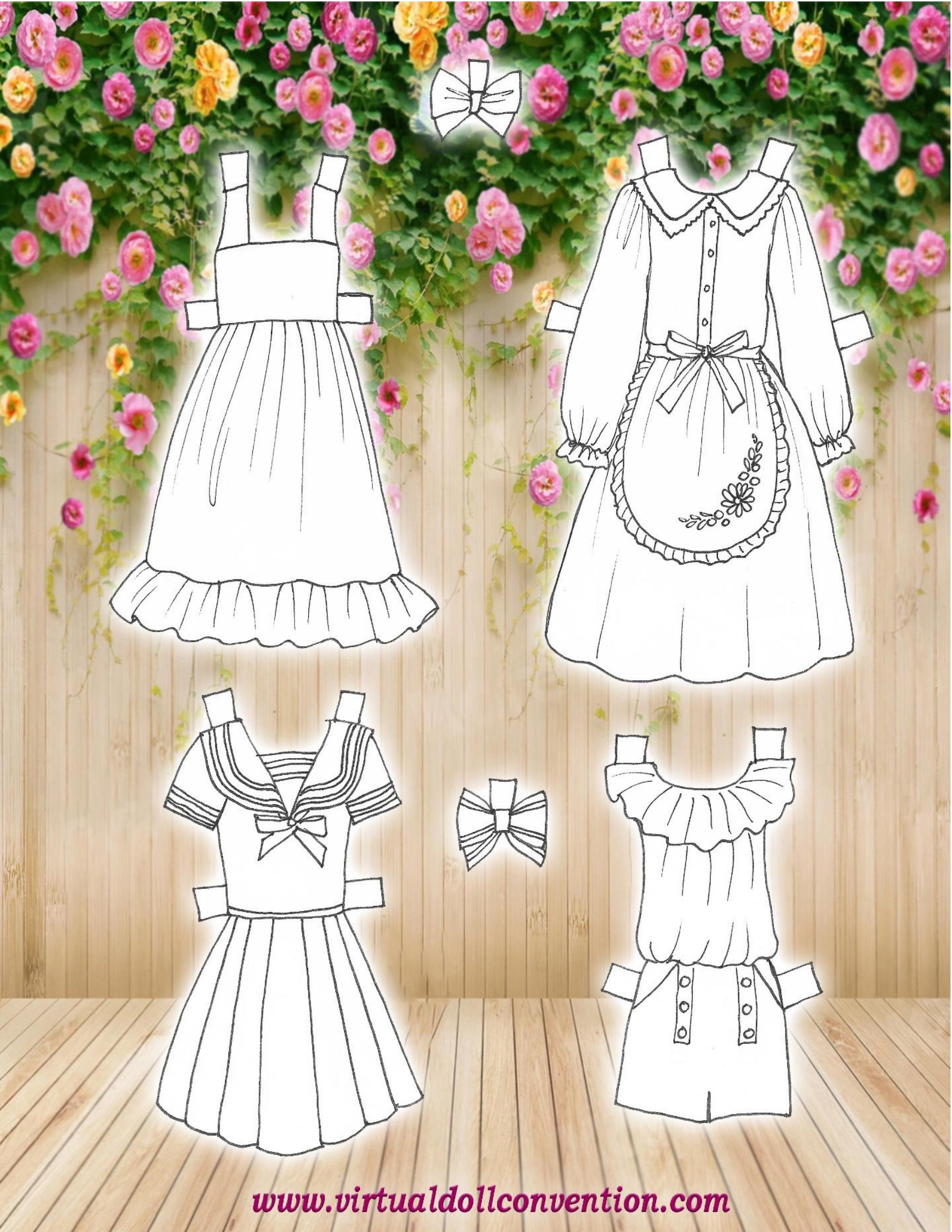 Picture Day Pop! Paper Doll Set — VDC