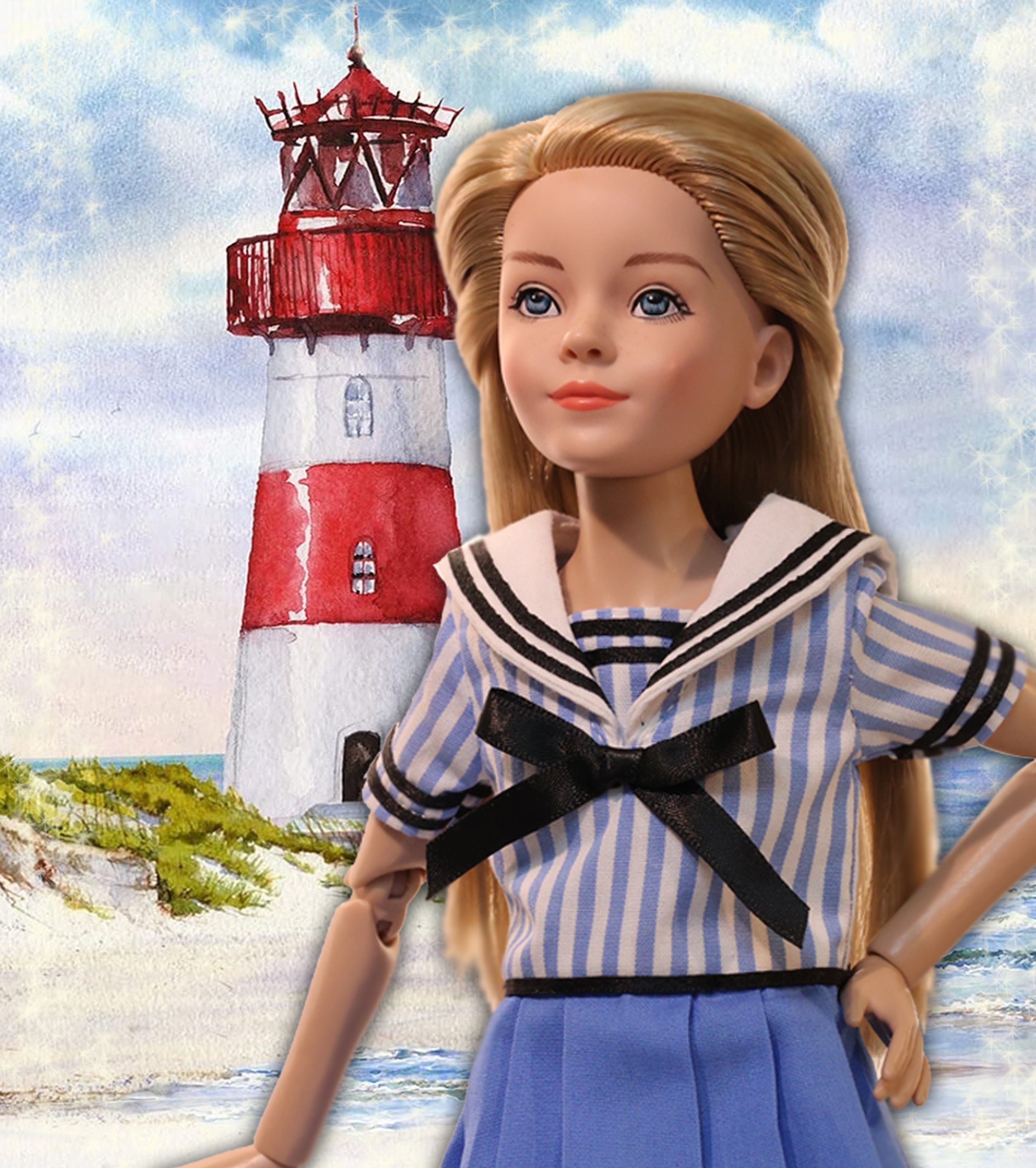 "Sail Away, Anne!" Sailor Dress — VDC