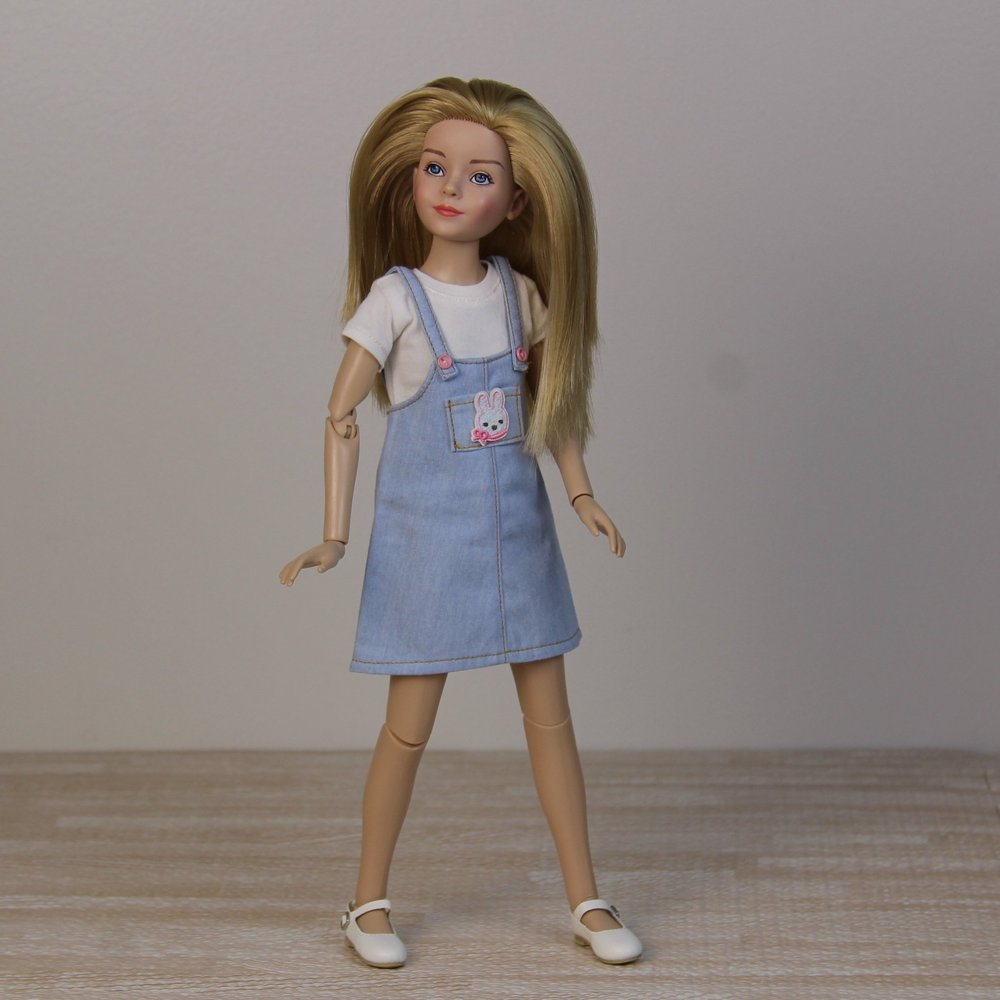 Denim Flare Jeans for Anne Fitzpatrick — VDC