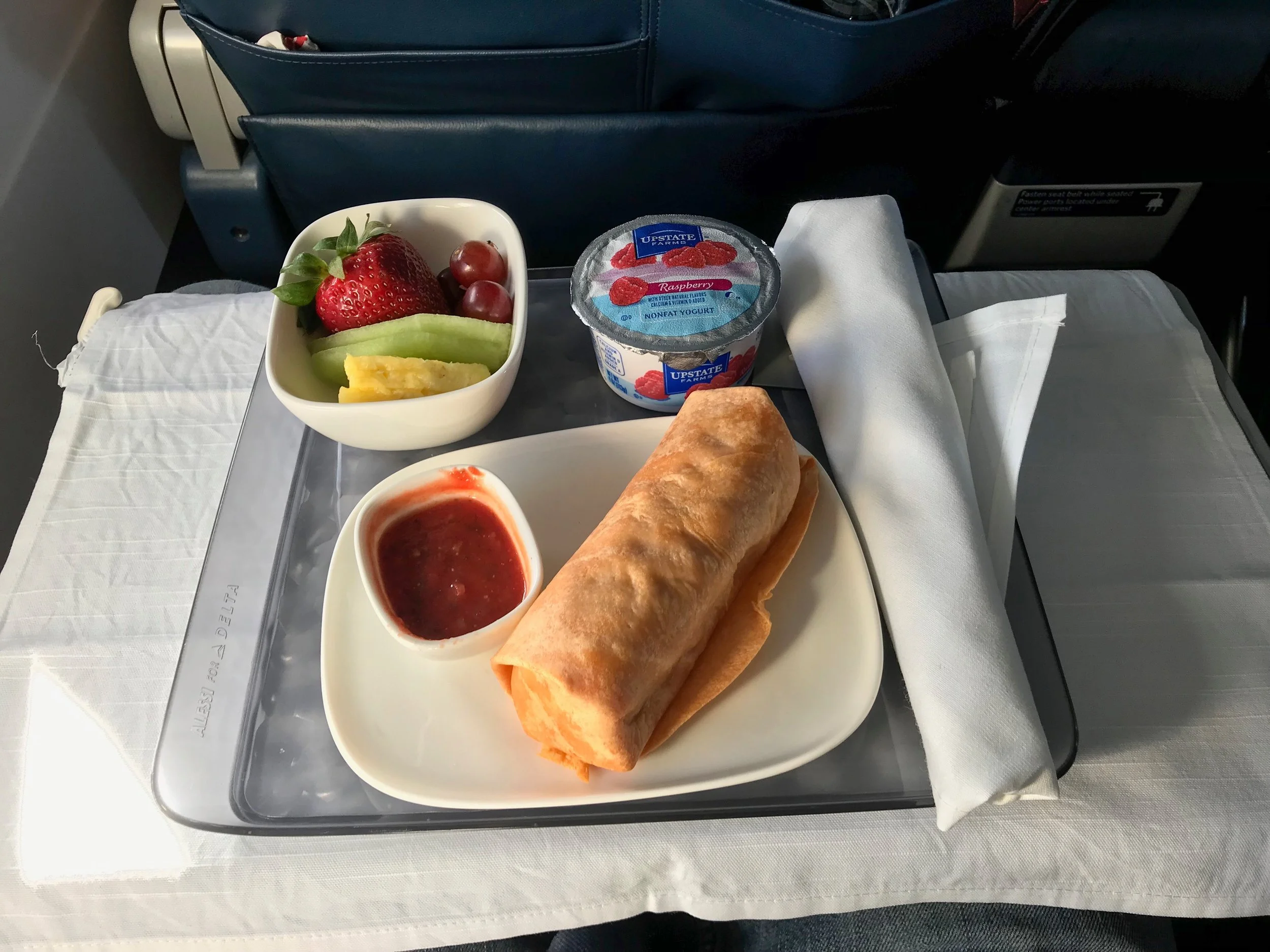Delta Airlines Food