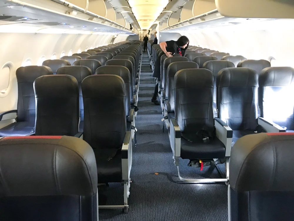 American Airlines A321 Interior