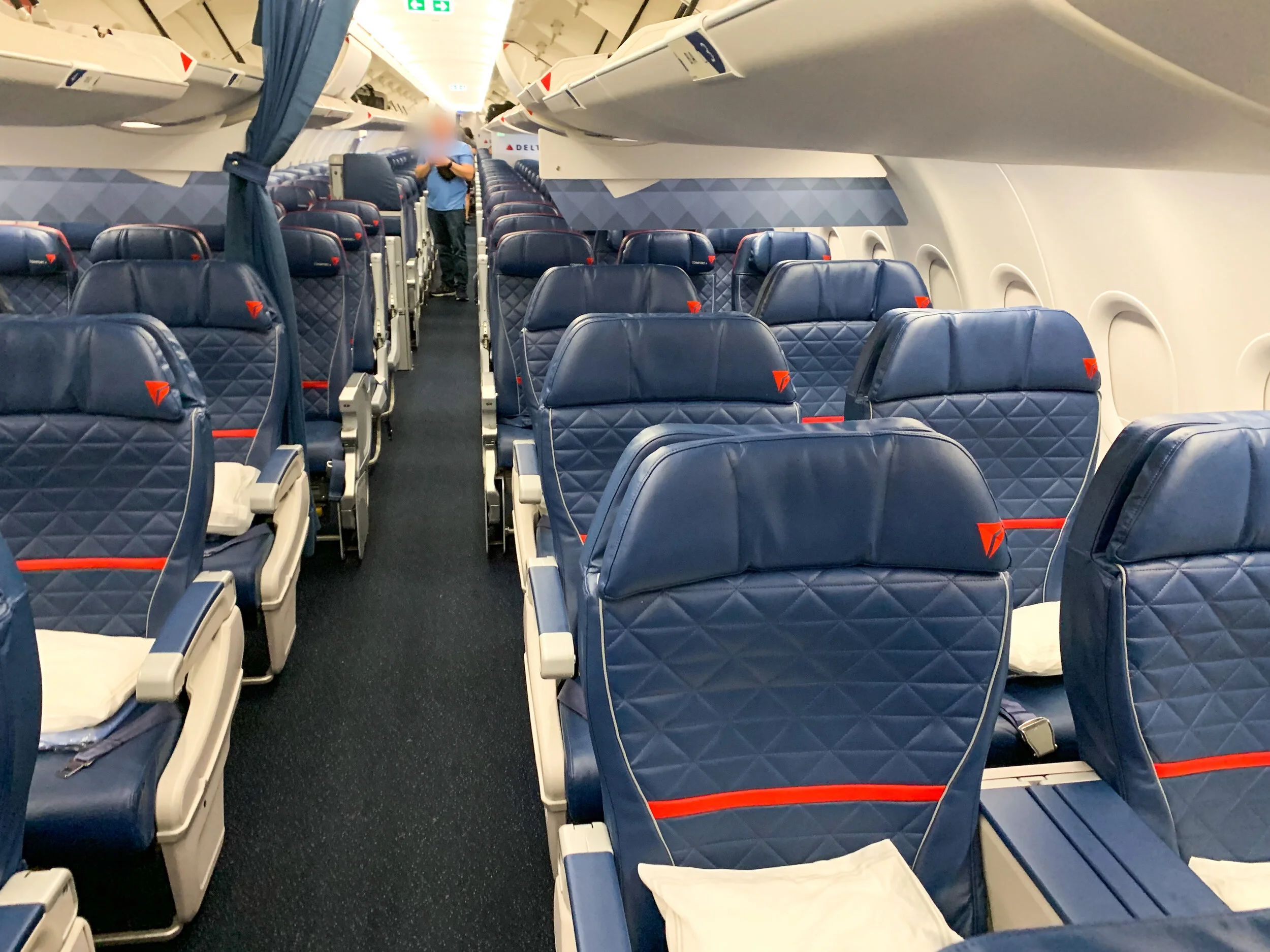 Delta Airlines A320 Interior