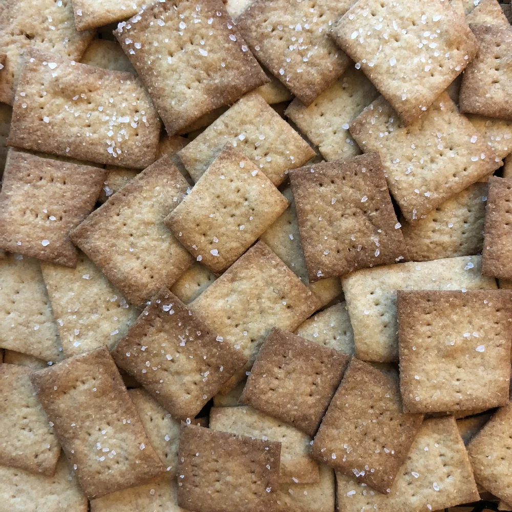 Sourdough Crackers — Good Luck Bread