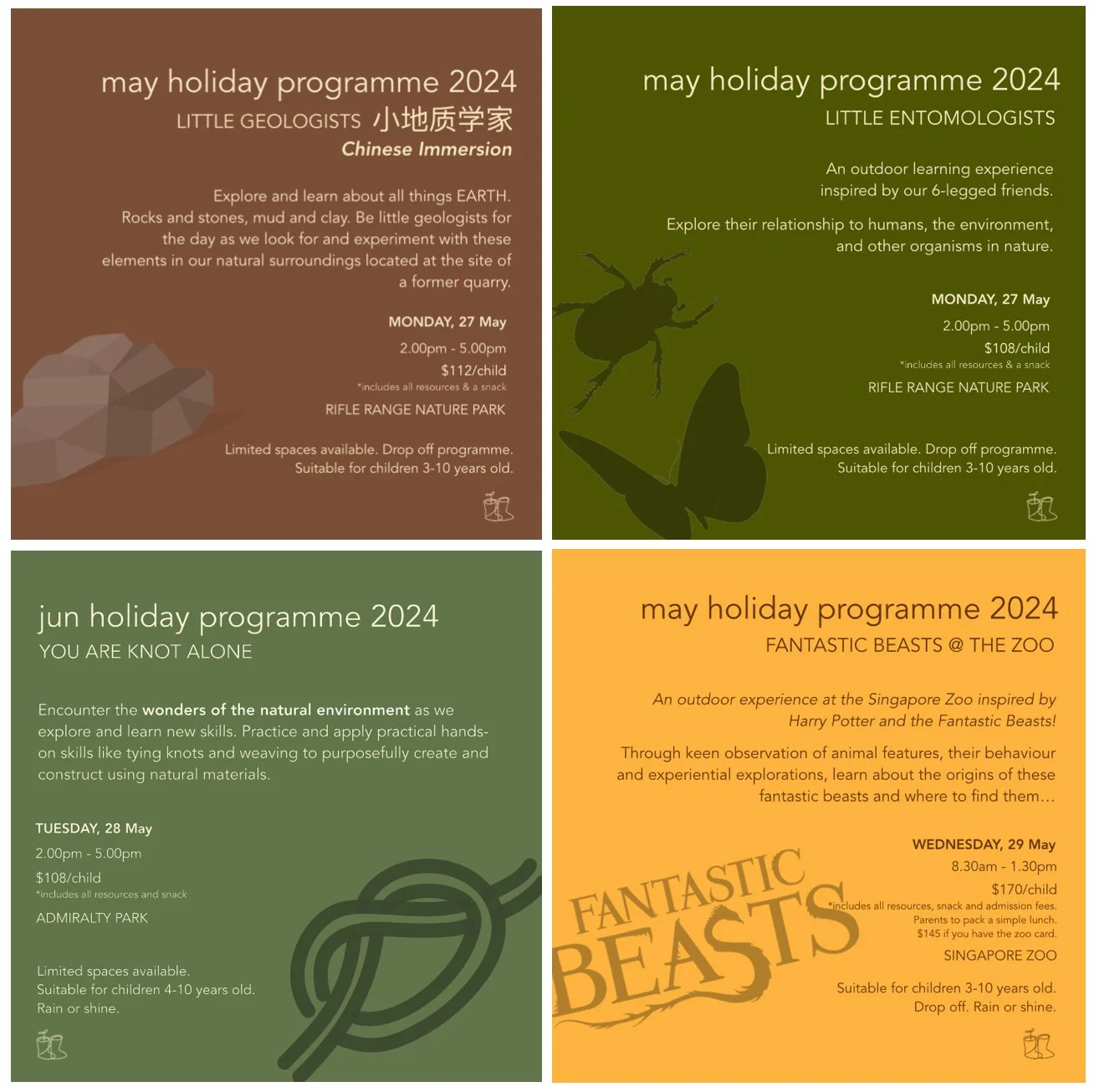 Holiday Programmes — Roots and Boots - An Urban Forest School