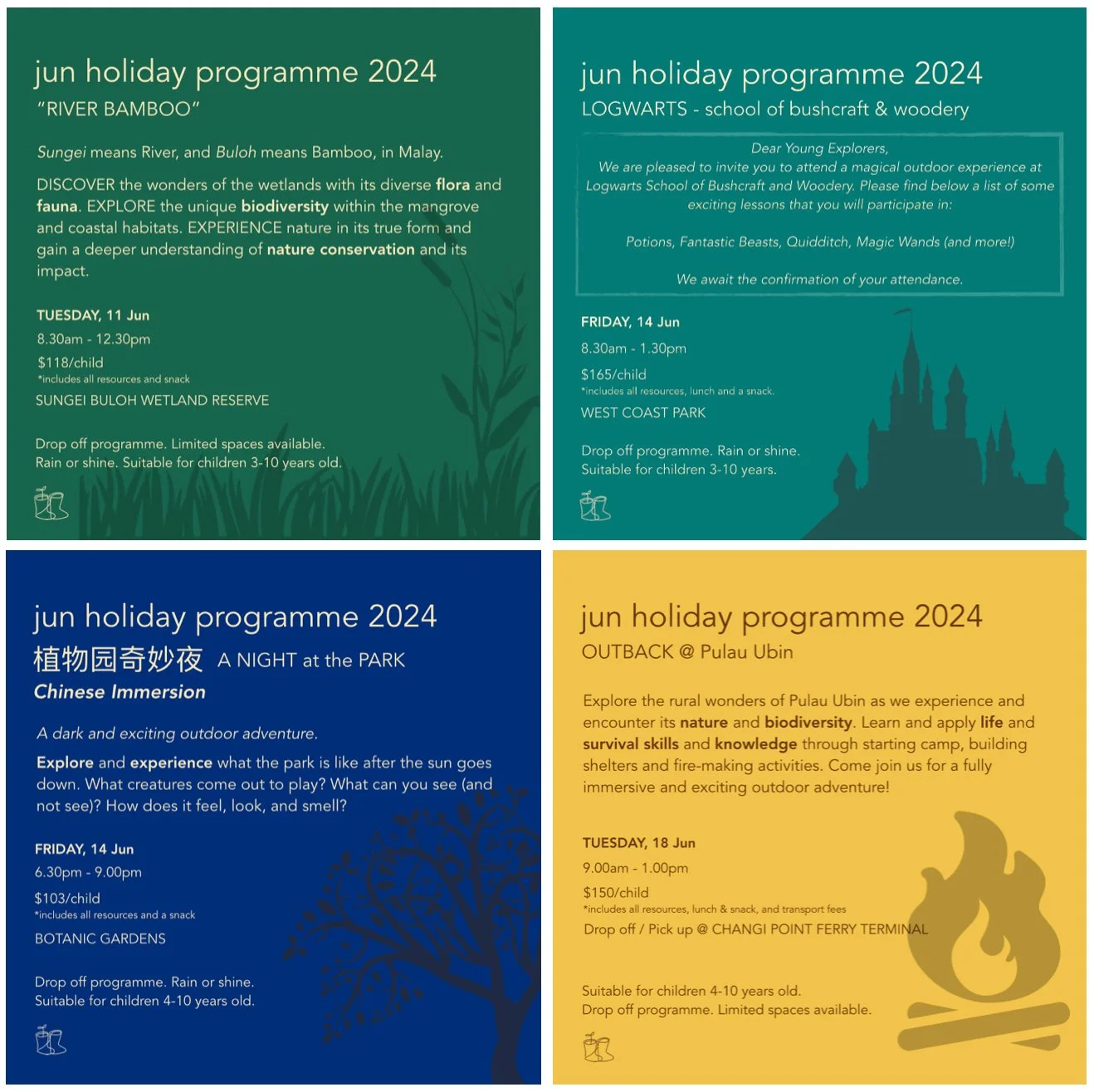 Holiday Programmes — Roots and Boots - An Urban Forest School