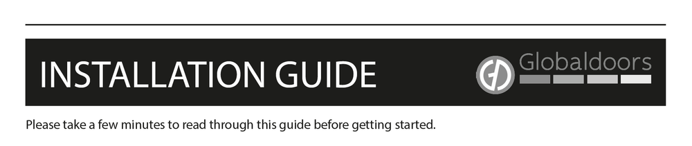 All Installation & Assembly Guides — Global Doors and Interiors Ltd