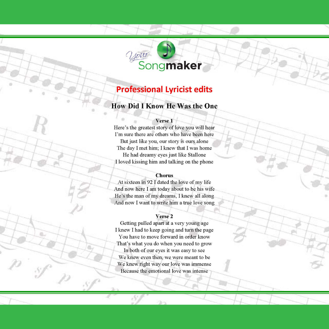 YourSongmaker - How It Works | Custom Song Writing Service
