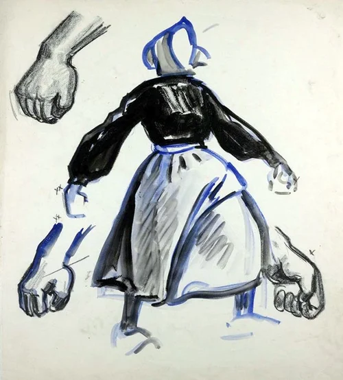 René-Yves Creston artiste breton du mouvement Ar Seiz Breur. Estimation ...