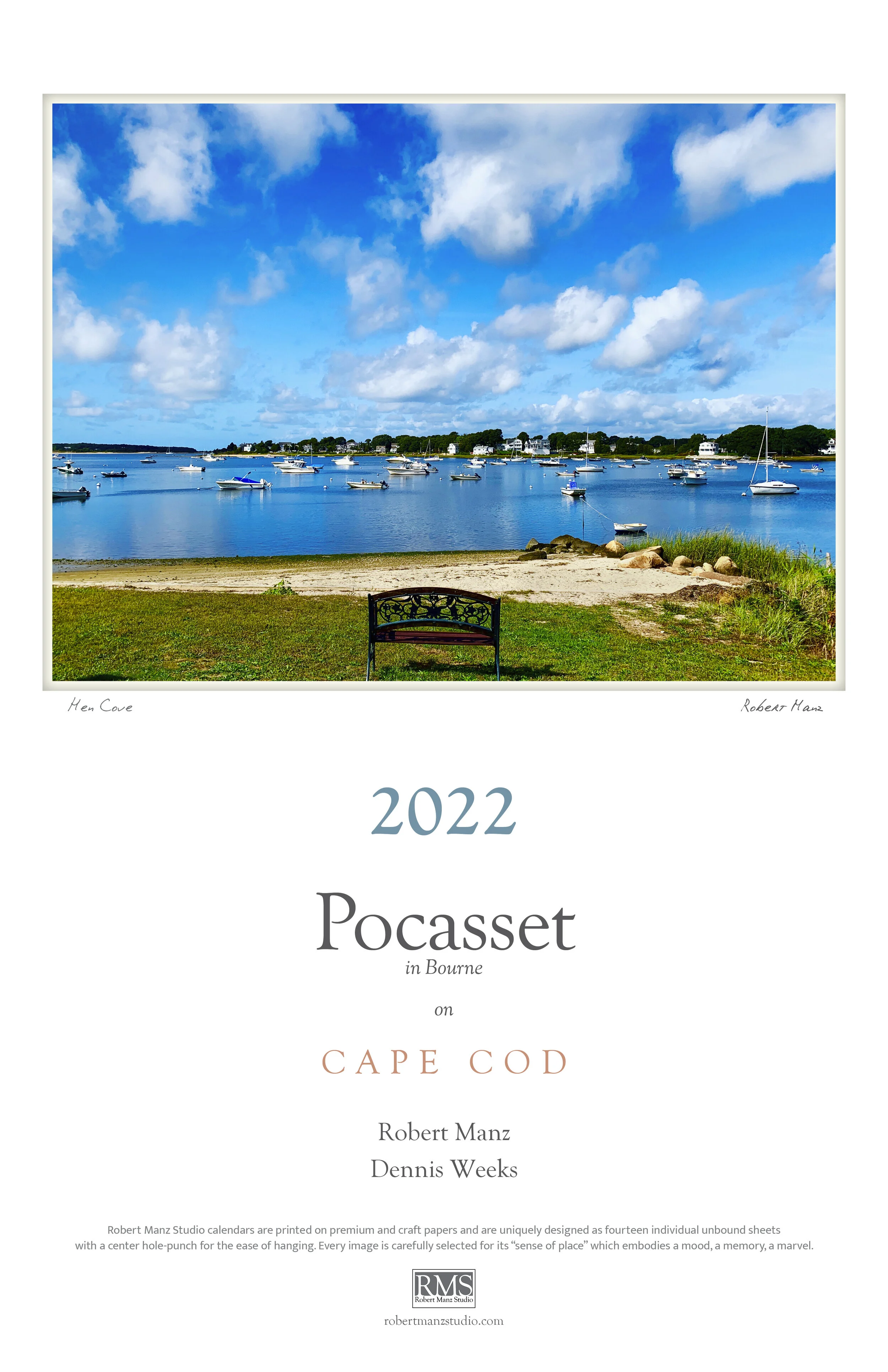 2022 Calendars — Robert Manz Studio