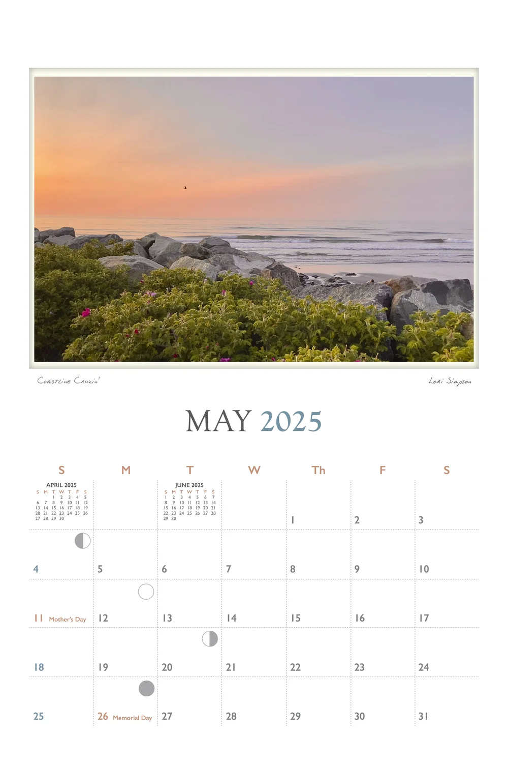 2025 Truro calendar — Robert Manz Studio