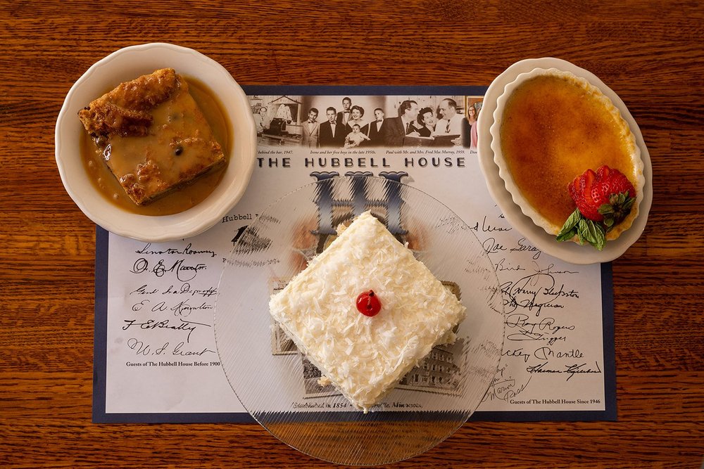 Full Menu July 2023 — The Hubbell House