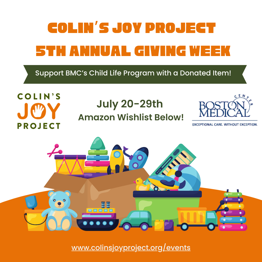 EVENTS — Colin's Joy Project