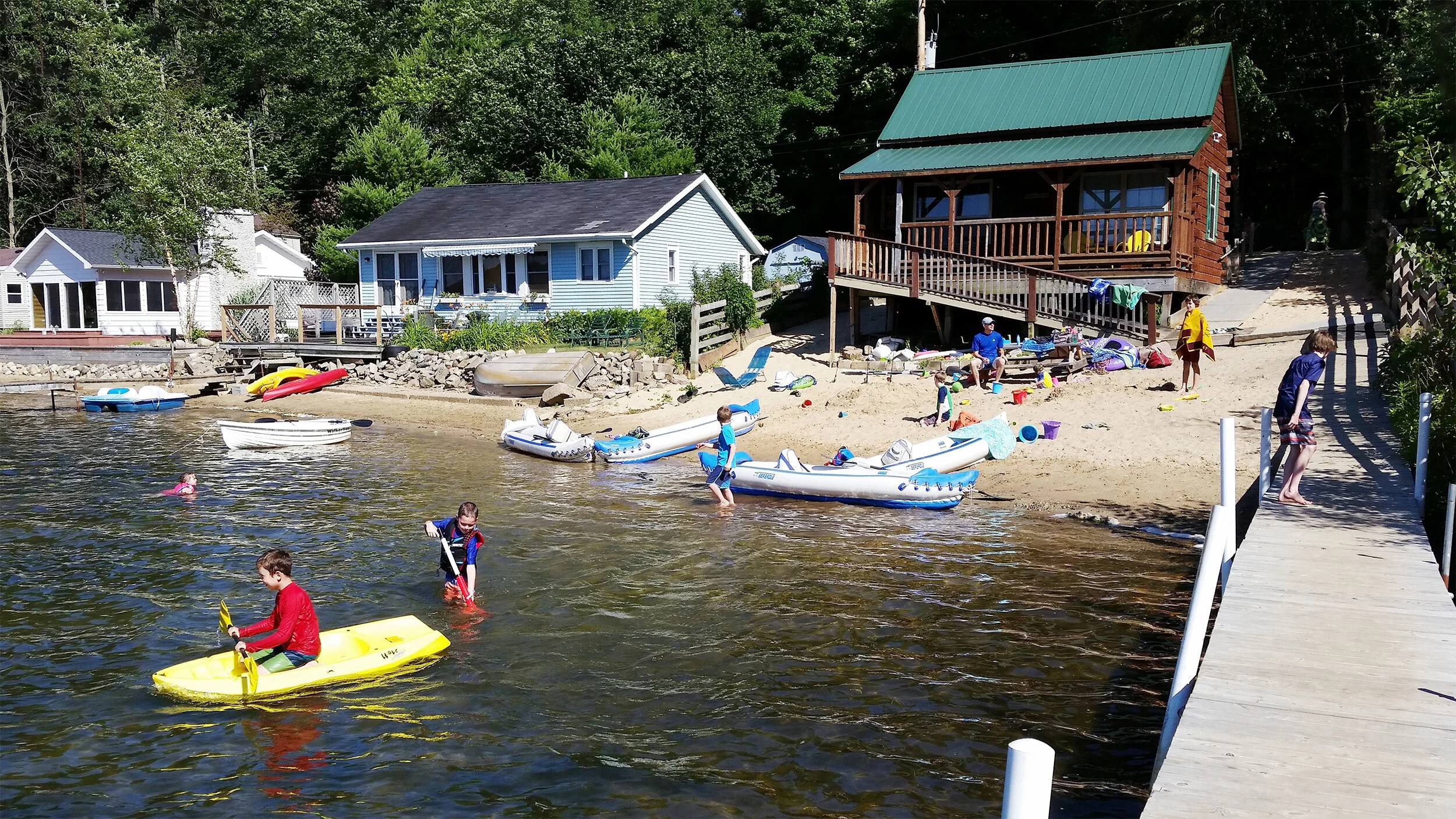 Log Cabin — The Lodges at Stone Lake