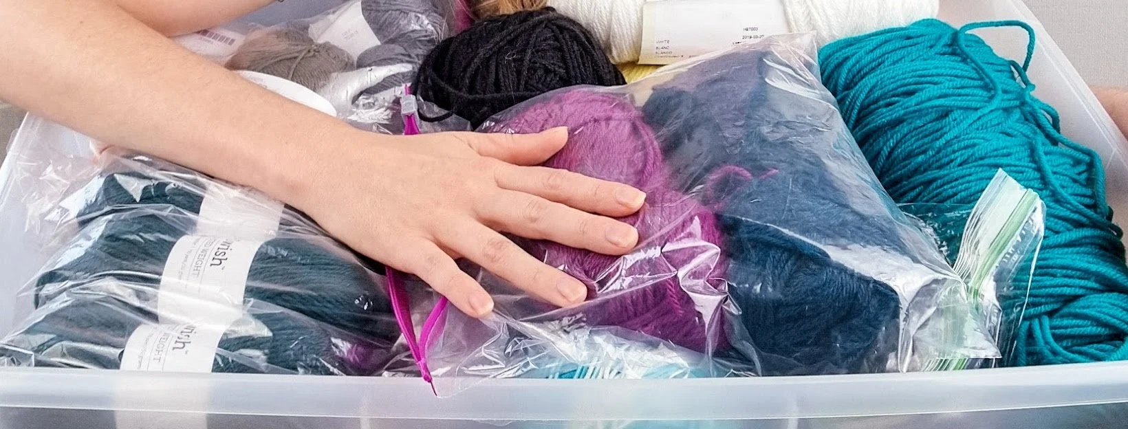 How to quickly tame your yarn stash — Becca J Norman