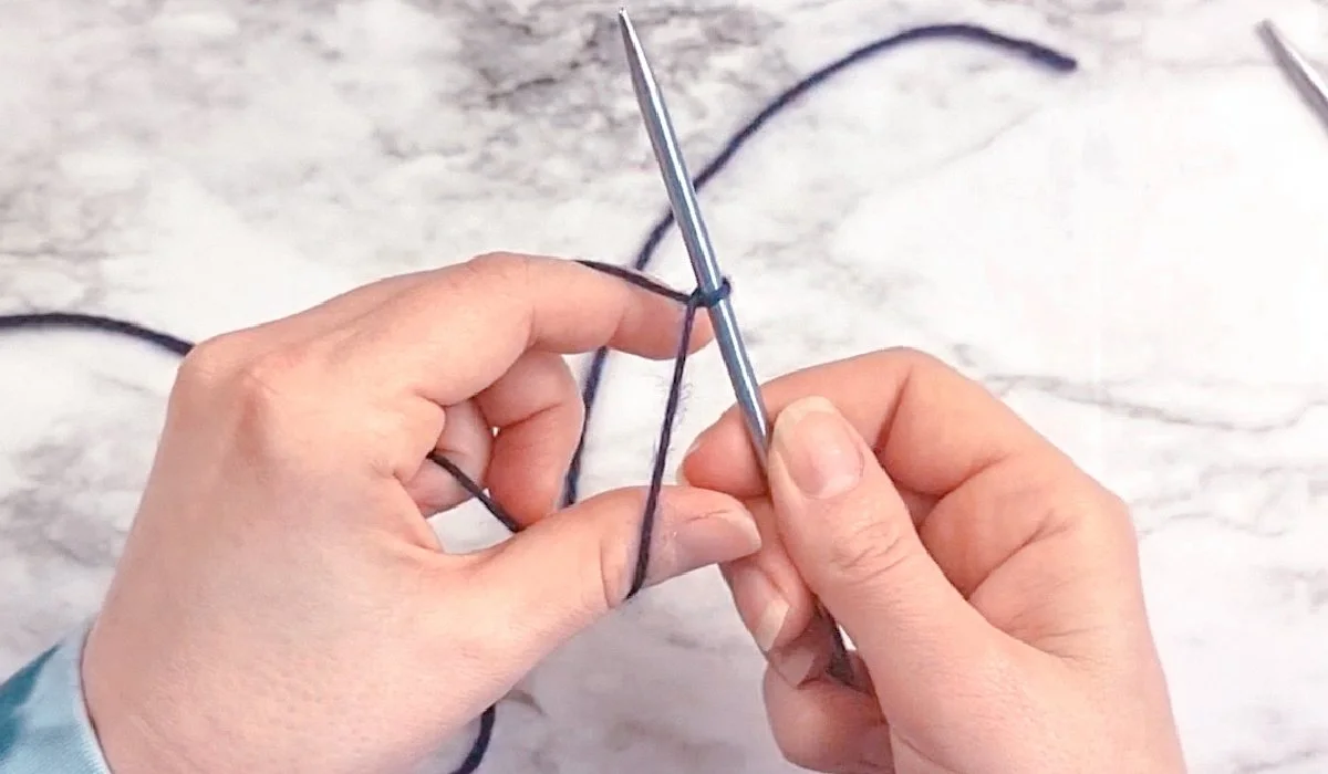 Cast on with no slip knot — Becca J Norman