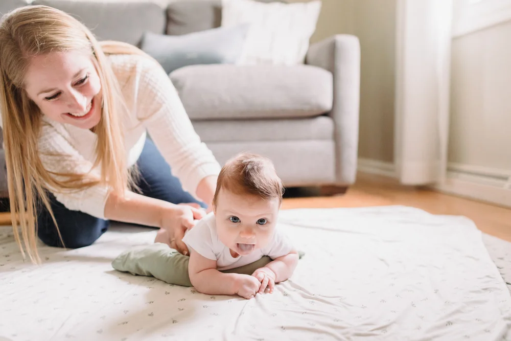 Tummy Time for Baby — Sprout + Thrive