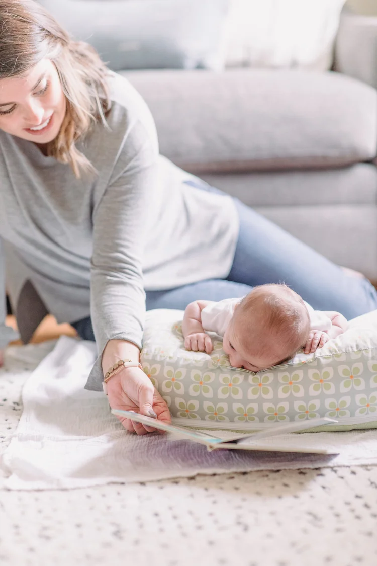 Tummy Time for Newborns — Sprout + Thrive