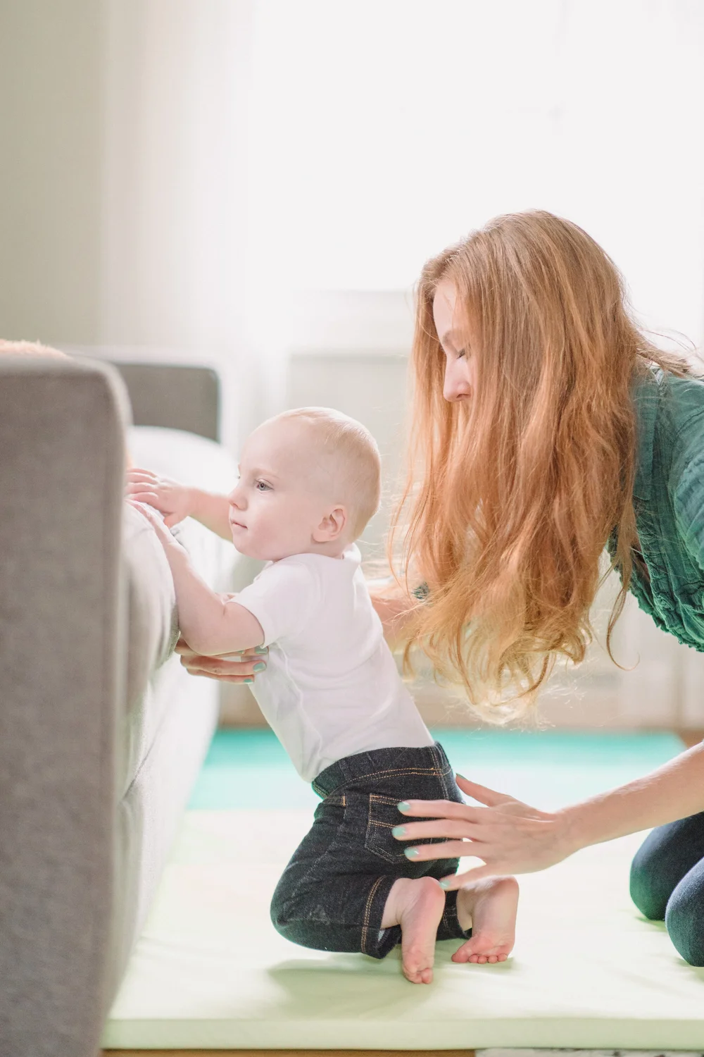 How to Encourage Your Baby to Take Their First Steps — Sprout + Thrive
