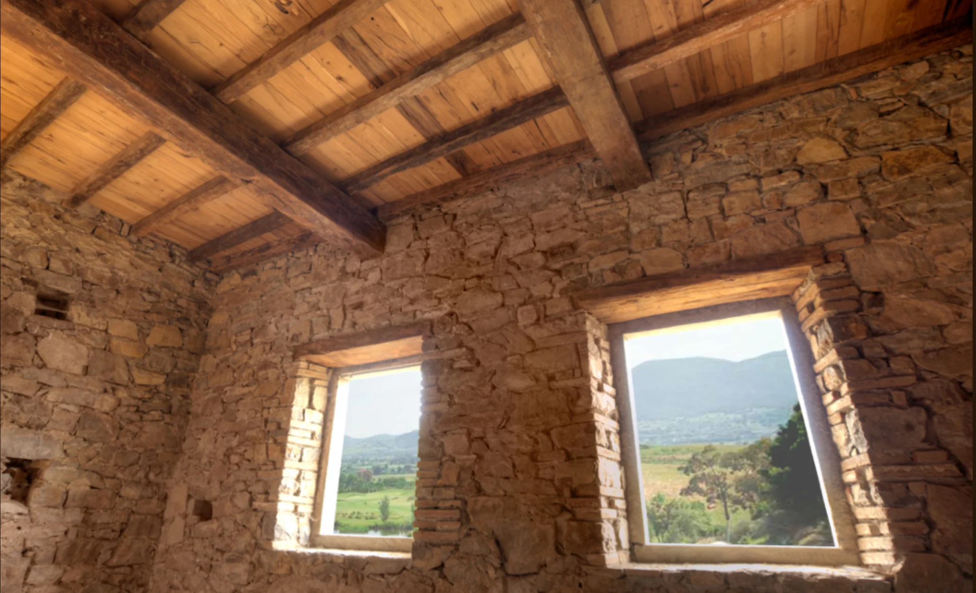 RECLAIMED WOOD BEAMS — Tridentum