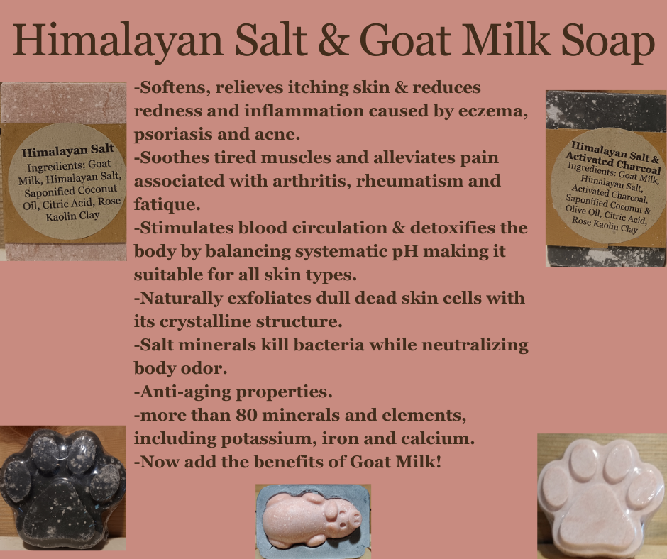 Himalayan Salt Soap-Suggested for Eczema & Psoriasis — Gunn Stock Homestead