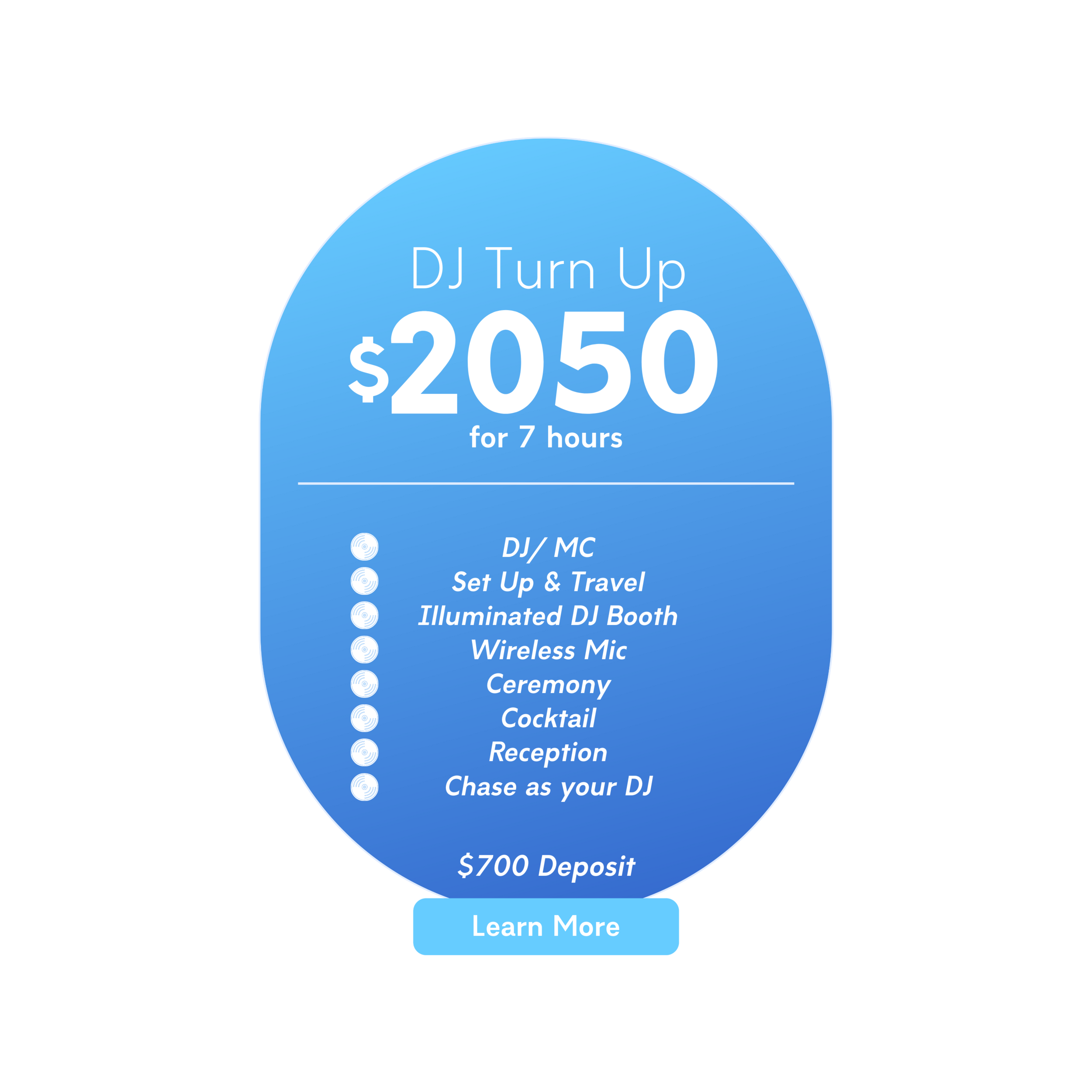 DJ Turn Up (Wedding) — Turn it Up!