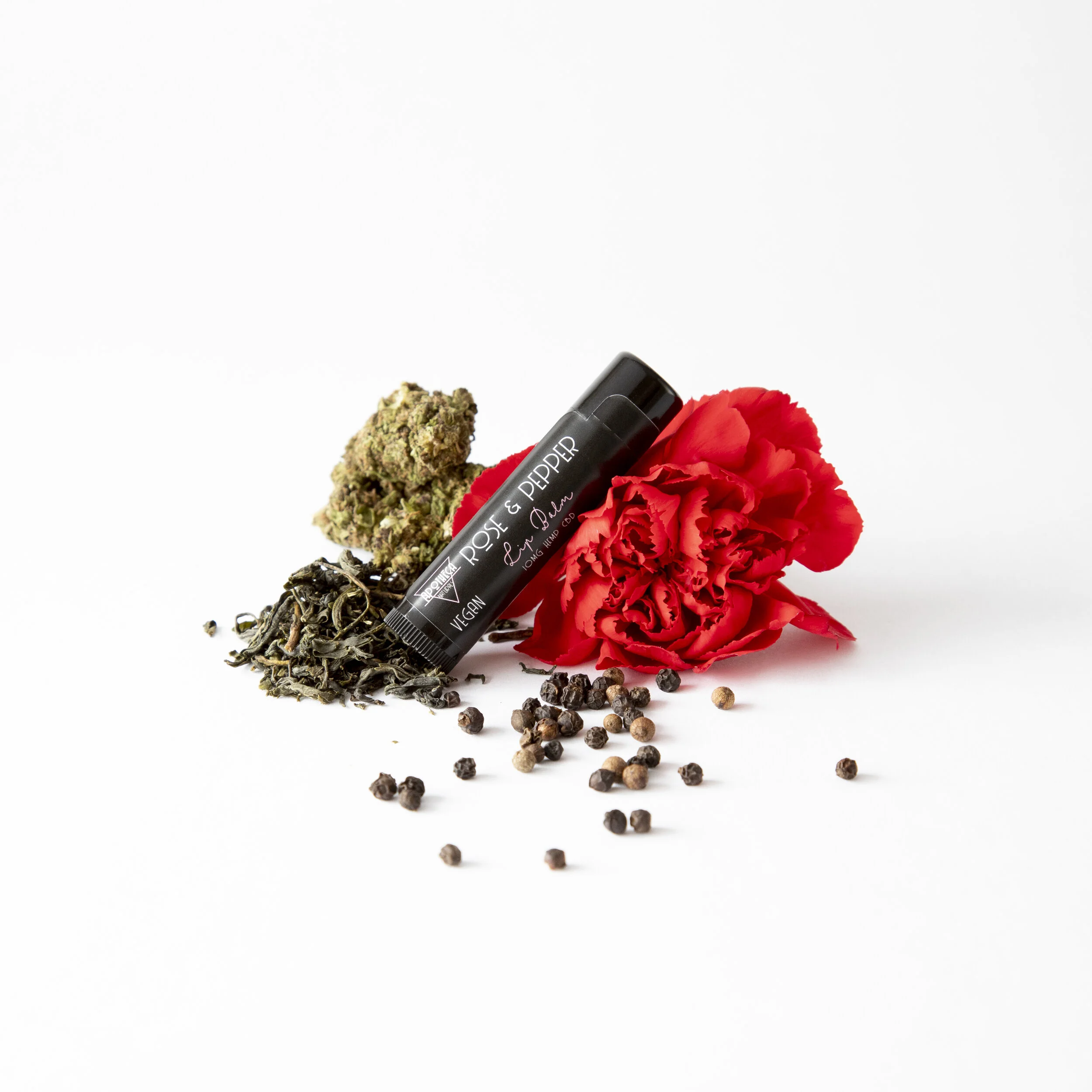 Rose + Pepper Lip Balm Vegan — APOTHECA