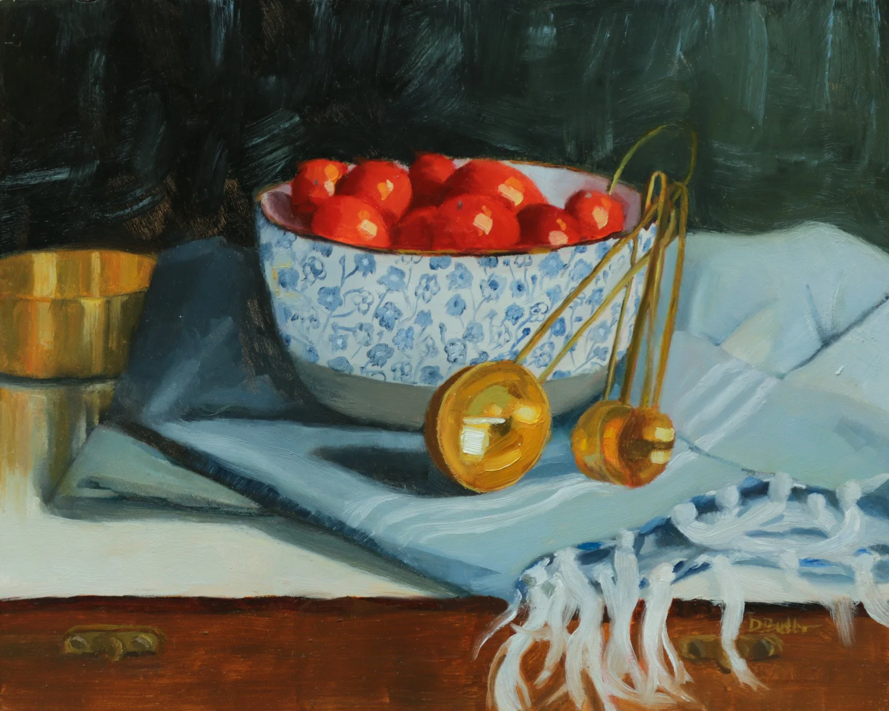 Red Exhibit — Framed Image