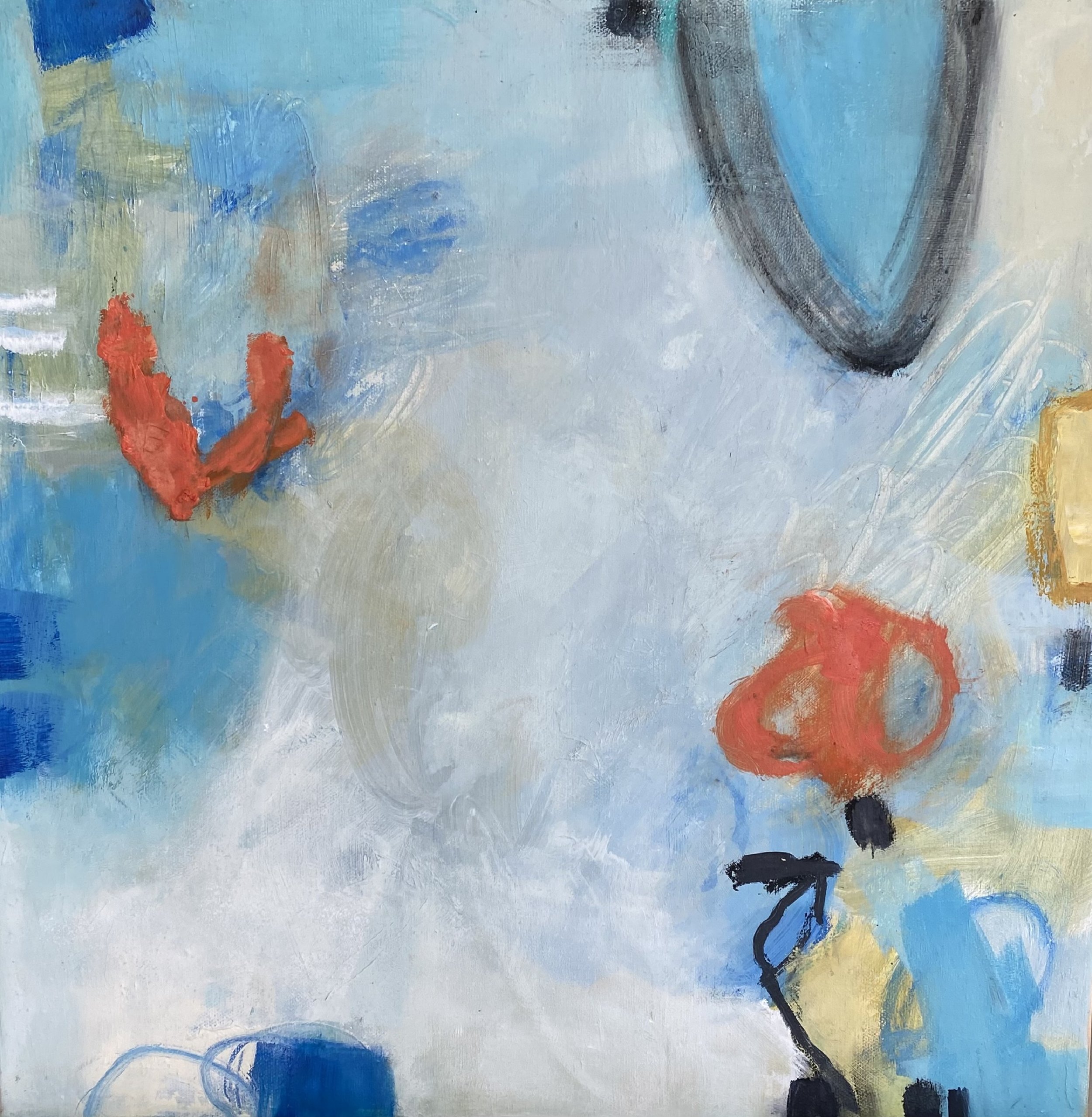 Red Exhibit — Framed Image