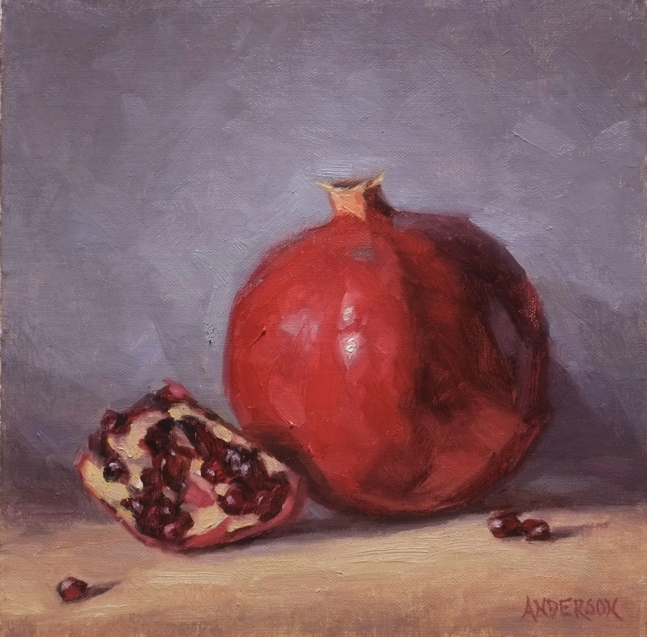 Red Exhibit — Framed Image