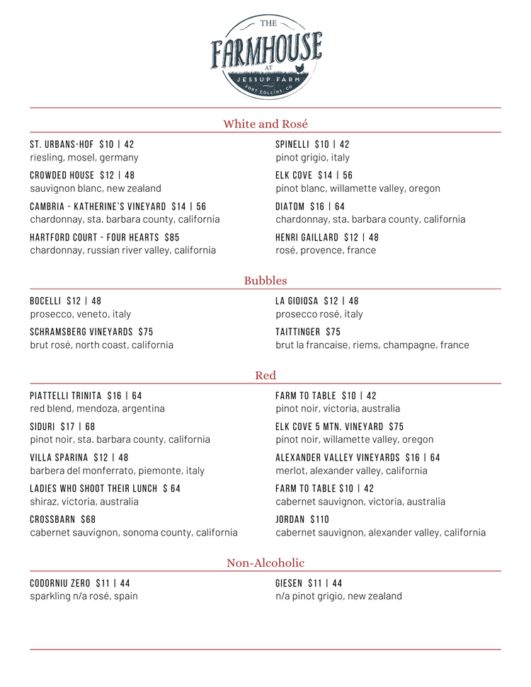 Bar — The Farmhouse at Jessup Farm