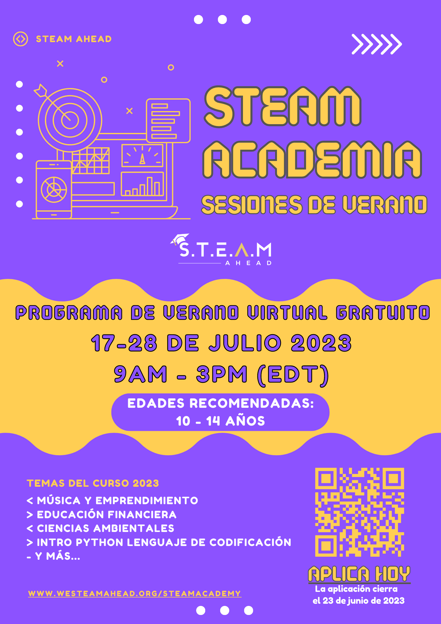STEAM Academy — STEAM Ahead