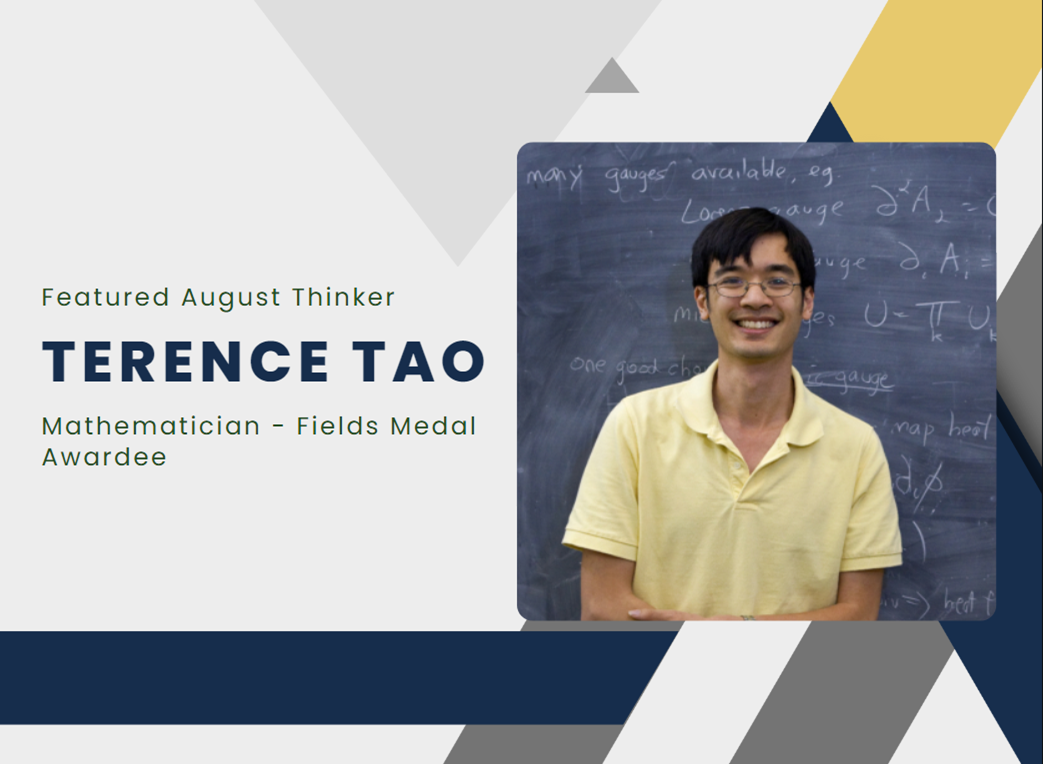 August Thinker: Terence Tao — STEAM Ahead