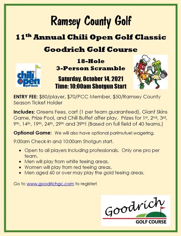 Chili Open — Goodrich Golf Course in Maplewood Minnesota