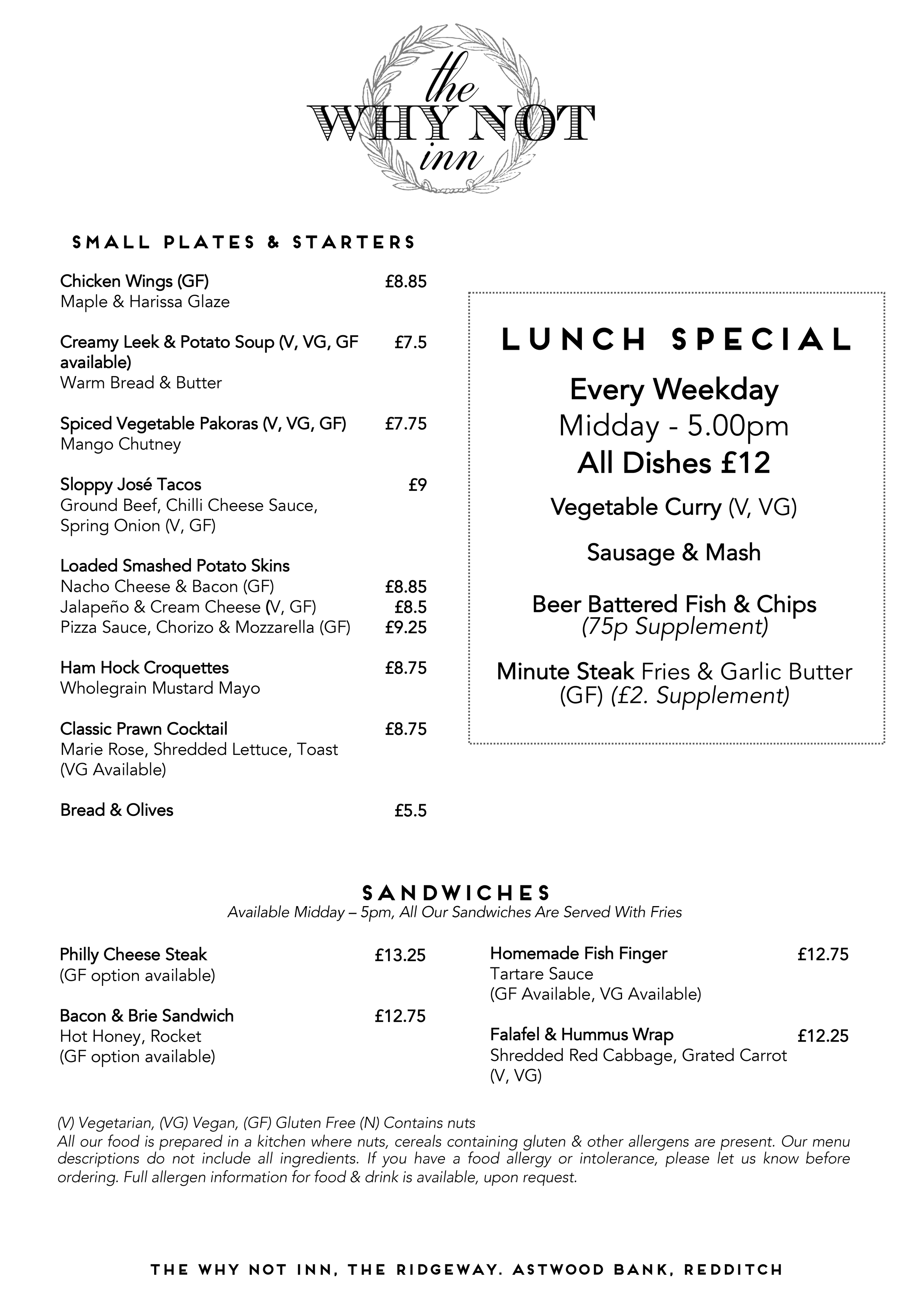 The Why Not Inn, Redditch