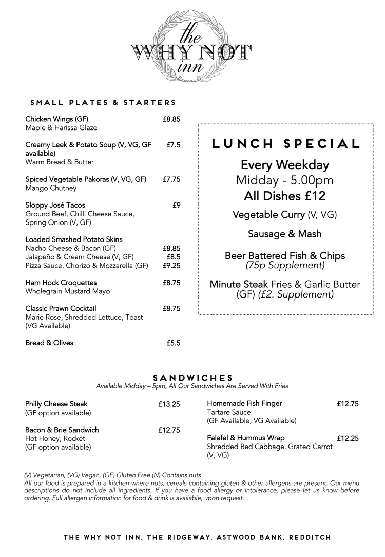 The Why Not Inn, Redditch