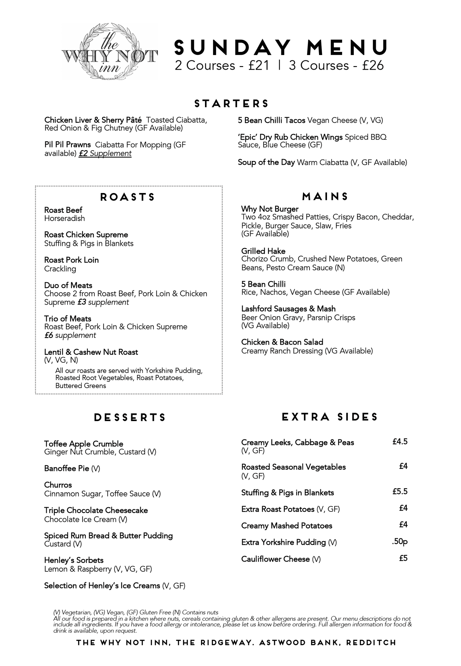 The Why Not Inn, Redditch