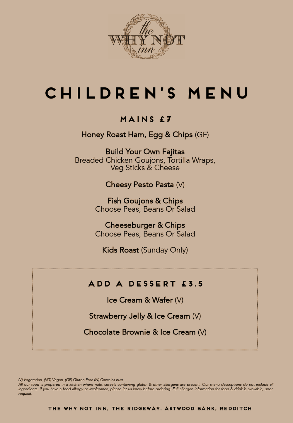 The Why Not Inn, Redditch