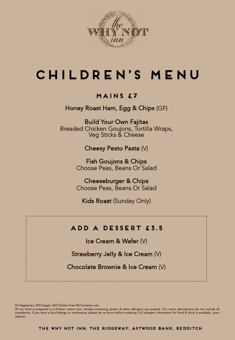 The Why Not Inn, Redditch