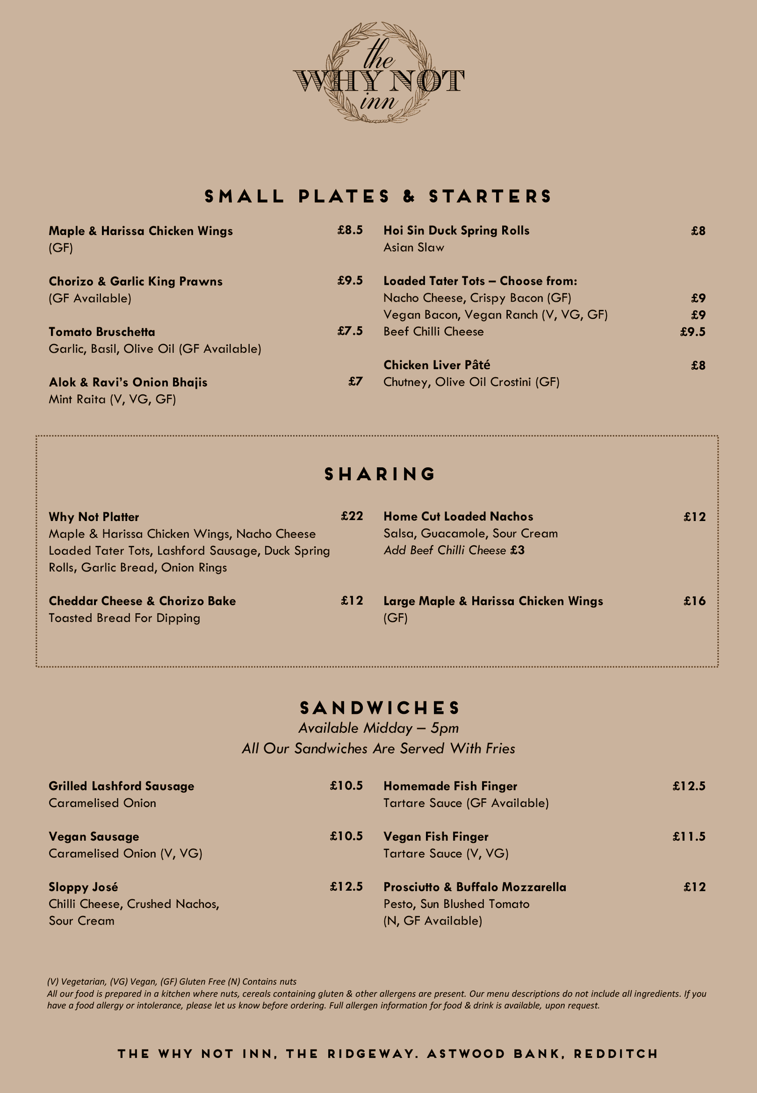 The Why Not Inn, Redditch