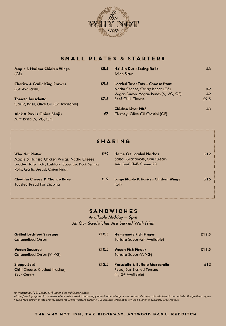 The Why Not Inn, Redditch