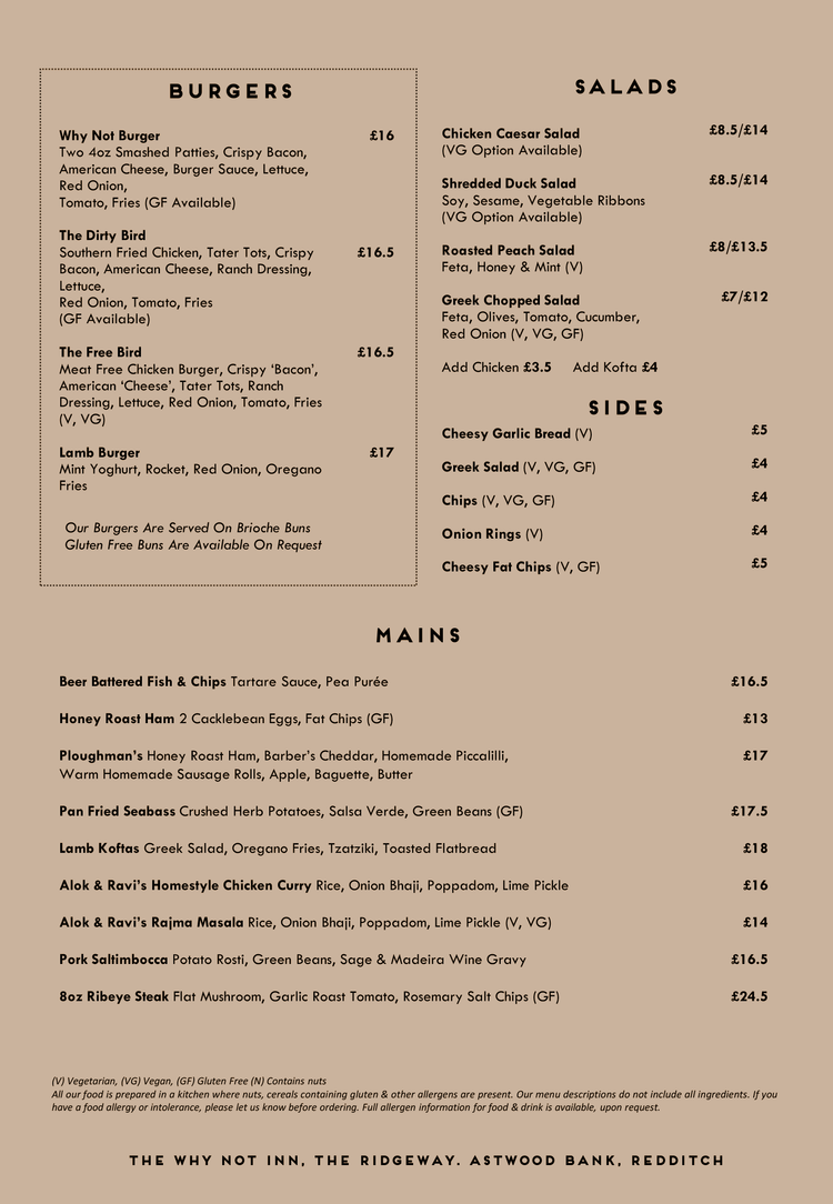 The Why Not Inn, Redditch